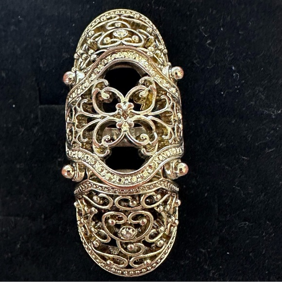 Jewelry | Knuckle Ring Armor Band Gothic Medieval Silver Biker Women ...